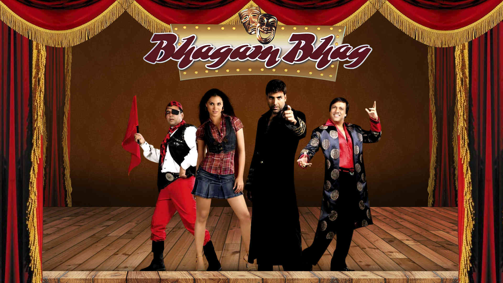Bhagam Bhag - Hindi Full Movie Online - Watch HD Movies on Airtel ...